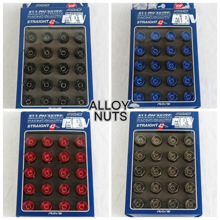 Jual Lugnut Rays Dura Nuts Import - Duralumin Baut Roda Racing Anti ...