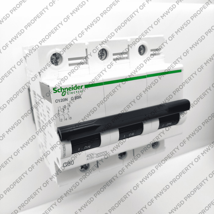 Jual Terbaru Schneider Mcb 10Ka C120N 3P 80A A9N18365 | Shopee Indonesia