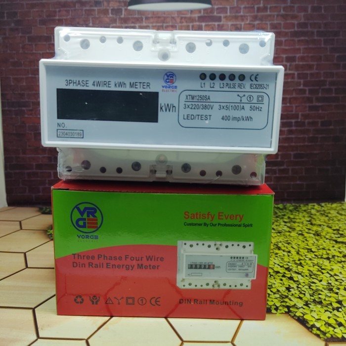 Jual Termurah Kwh Meter 3 Phase Digital / Kwh Meter 3Phase Digital "Fort" `Xtm1250Sa Termurah ...