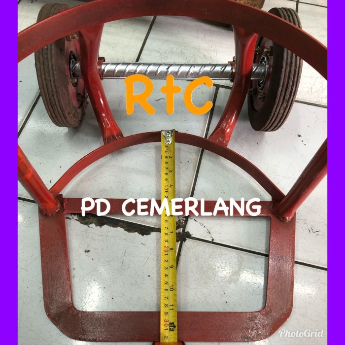 Jual Trolley galon dan gas besar troli serbaguna 2 roda troli barang ...