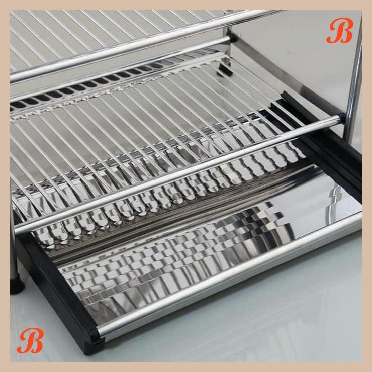 Jual | MKW | RAK PIRING STAINLESS 3 SUSUN /TIRISAN PIRING DAPUR ...