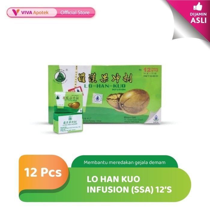 Jual Lo Han Kuo Infusion Meredakan Panas Dalam (12 Pcs) | Shopee Indonesia