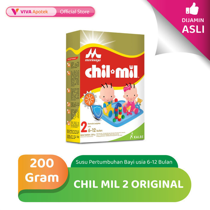 Jual Chil Mil 2 Original Susu Formula Usia 6-12 Bulan - 200Gr | Shopee ...