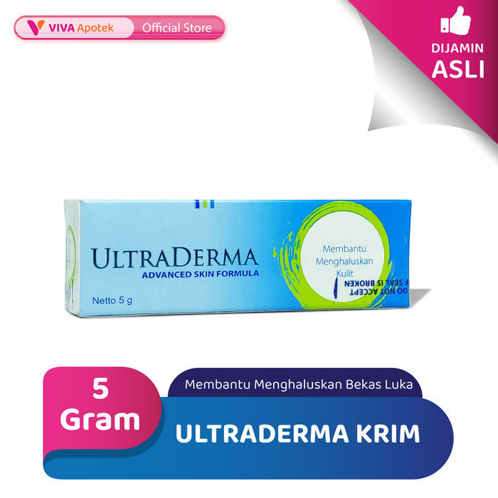 Jual Ultraderma Krim untuk Membantu Menghaluskan Bekas Luka (5 Gram ...