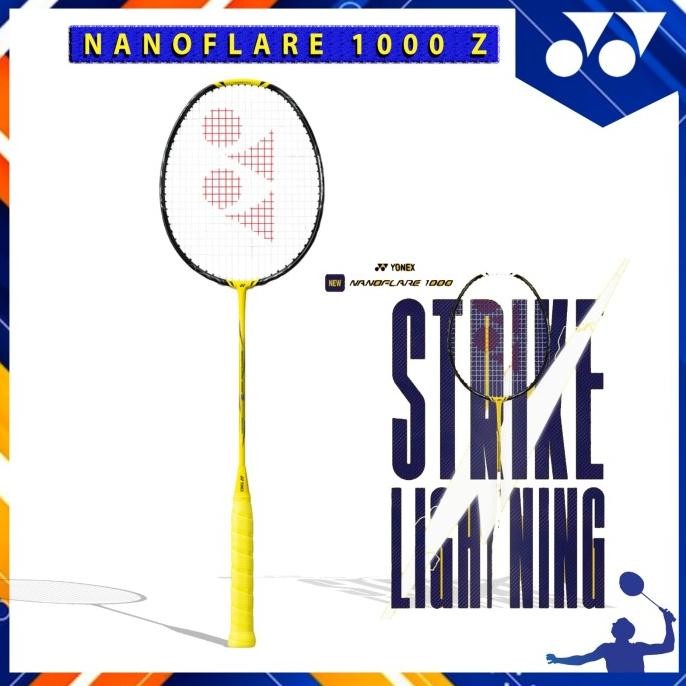 Jual Raket Badminton Original YONEX NANOFLARE 1000Z 1000 Z Lighting Yellow | Shopee Indonesia