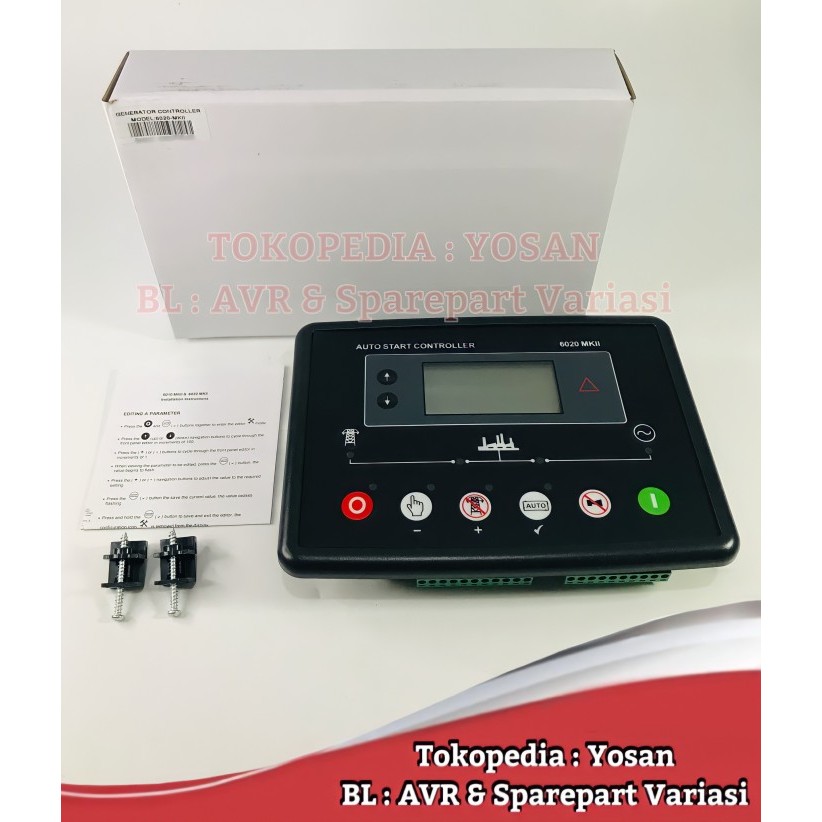 Jual Modul Module 6020 Ats Amf Controller Dse6020 Dse 6020 Oem Replacement Terbaru | Shopee ...