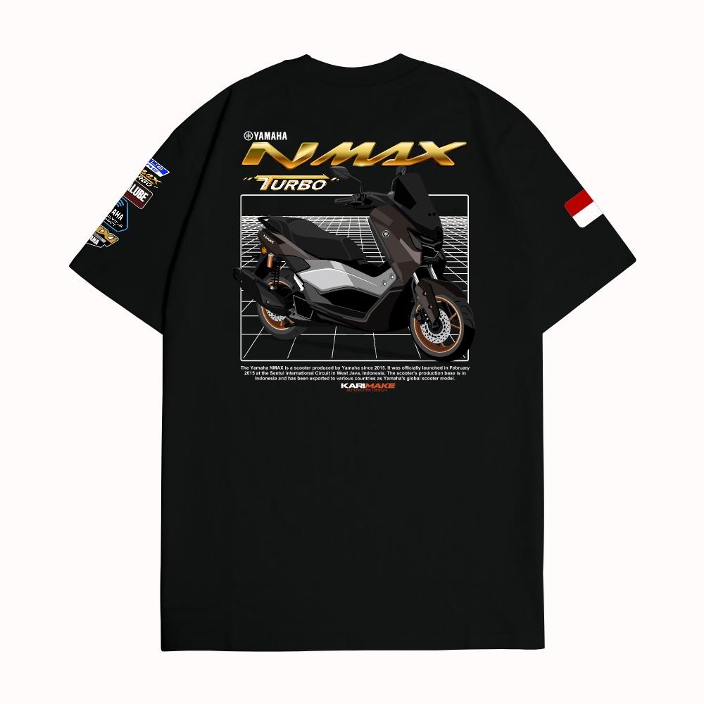 Jual Limited Karimake T-Shirt Motor Yamaha Nmax Turbo Semakin Didepan ...