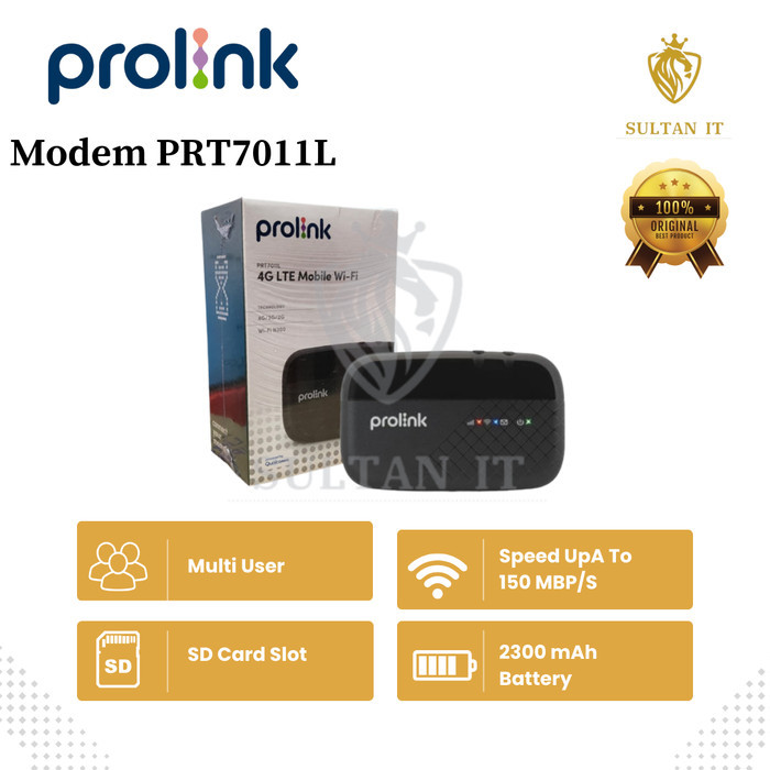 Jual Modem MIFI / WIFI 4G Prolink PRT7011L Original | Shopee Indonesia