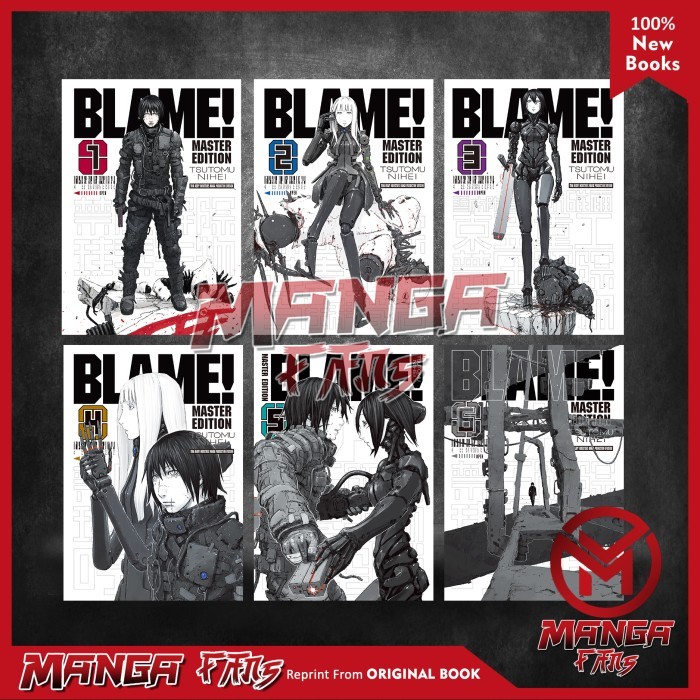 Jual Komik Manga: BLAME! Master Edition vol 1-6 by Tsutomu Nihei ...