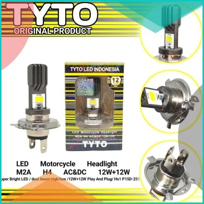 Jual BOHLAM LAMPU DEPAN H6 H4 TYTO M2A M2B AC DC 140BZ4 suku cadang | Shopee Indonesia