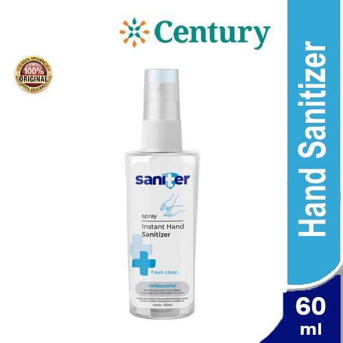 Jual SANITER HAND SANITIZER SPRAY 60 ML / HAND SANITIZER / PEMBERSIH ...