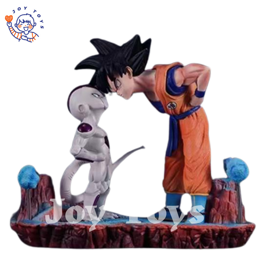 Jual GOKU & FRIEZA STARE OFF DIORAMA 1 PCS 196 DRAGON BALL FIGURE TOYS ...