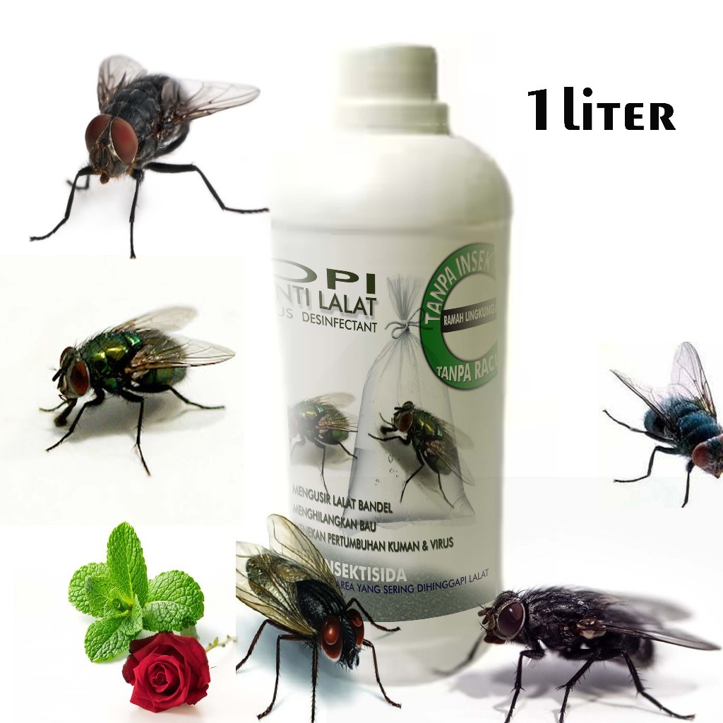 Jual anti lalat spray 100ml sampai 1Liter tidak beracun wangi segar ...