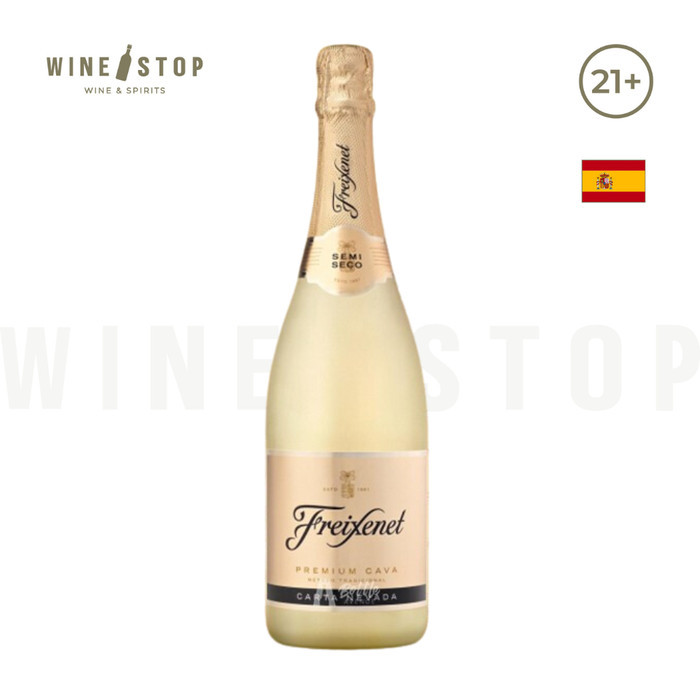 Jual FREIXENET Carta Nevada Semi Seco Sparkiling Wine 750ml | Shopee ...