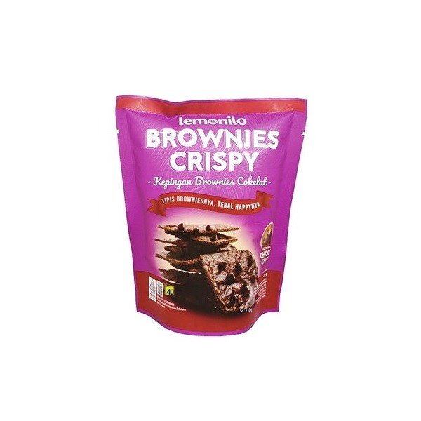 Jual LEMONILO BROWNIES CRISPY CHOCO CHIPS 35GR | Shopee Indonesia