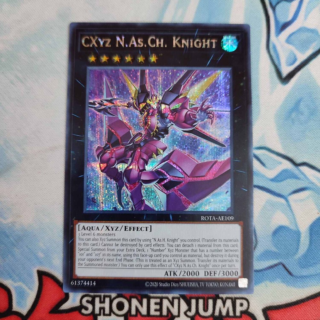 Jual yugioh AE cxyz n.as.ch. knight ROTA-AE109 SE original | Shopee ...