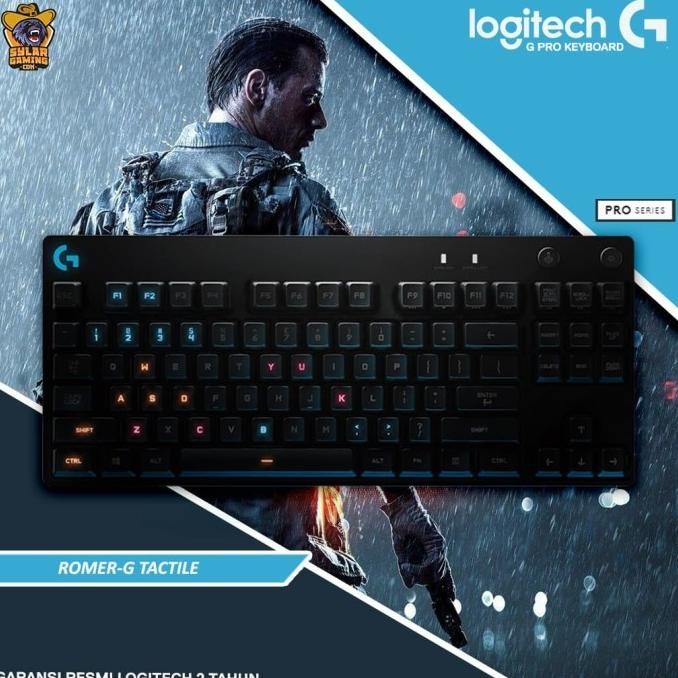 Jual Komponen Komputer Logitech G Pro Mechanical Keyboard | Shopee ...