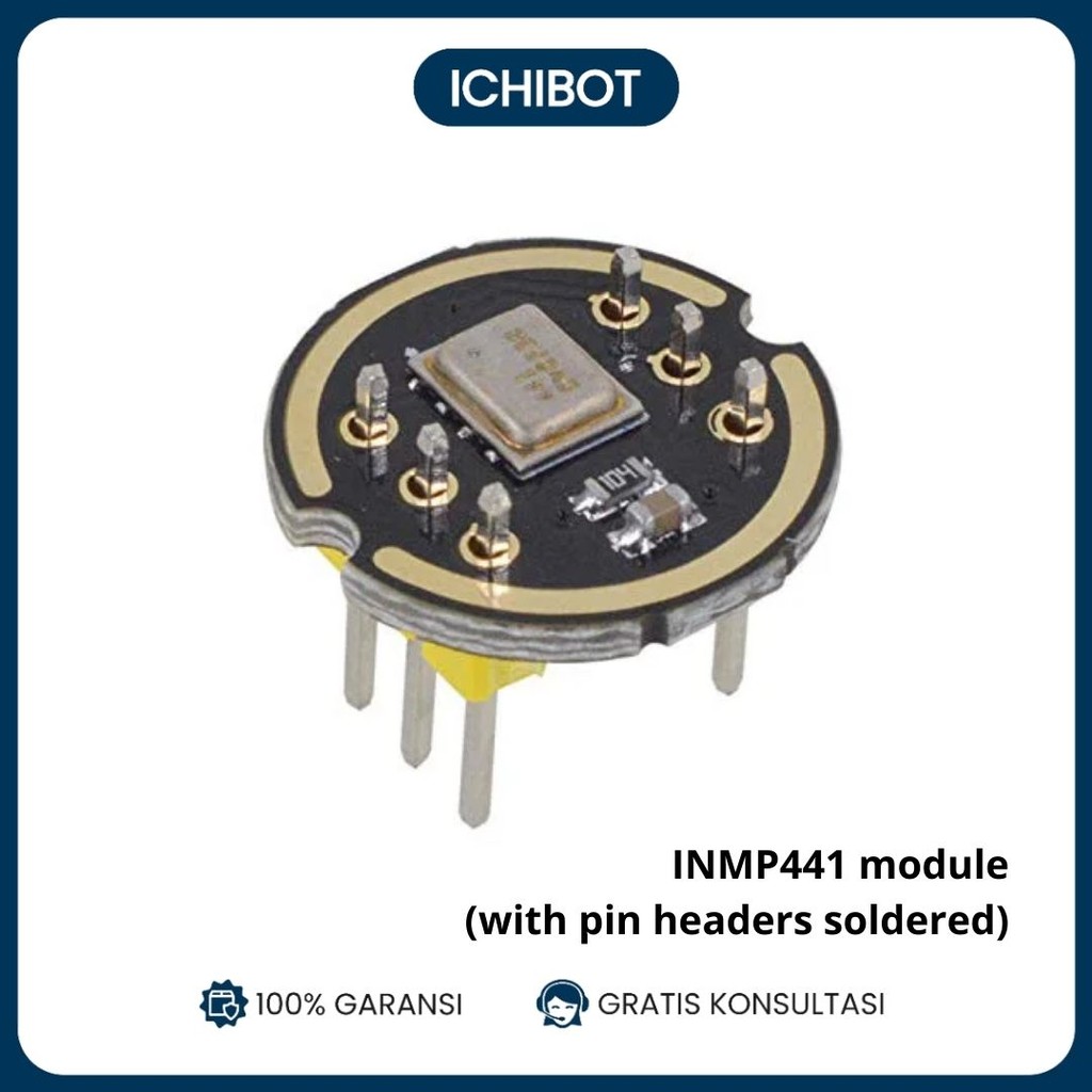 Jual INMP441 Omnidirectional Microphone Module - Modul Mikrofon MEMS - With Pin Header Soldered ...