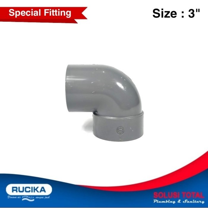 Jual 90KL D 90° 3 Inch Elbow Socket Spigot 3" Special Fitting RUCIKA ...