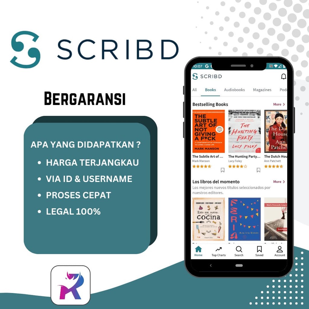 Jual Scribd Premium 1 Tahun Software Mahasiswa / Dosen Lifetime ...
