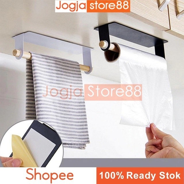 Jual [SHOPEE 12.12] GANTUNGAN ROLL KAMAR MANDI MULTIFUNGSI DENGAN LEM ...