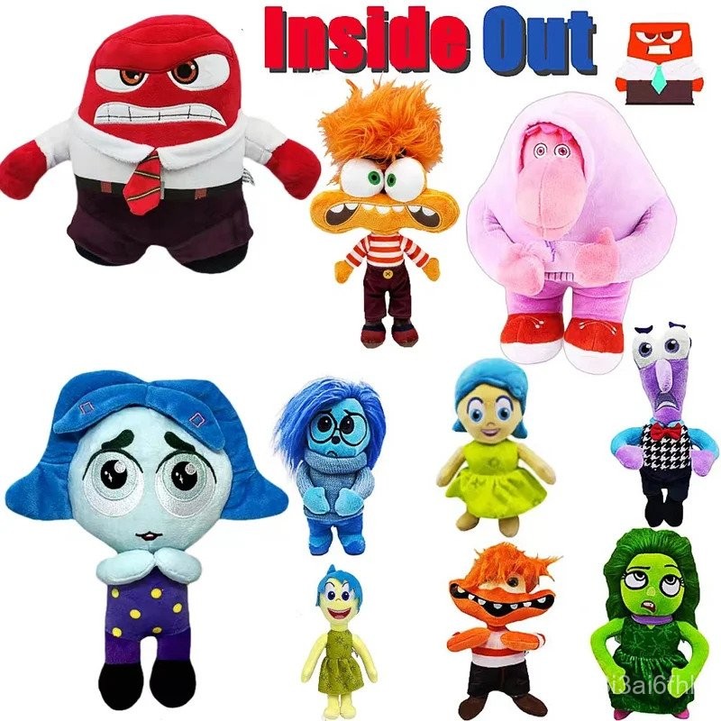 Jual Inside Out 2 Plush Dolls Inside Out Plush Toy Cute Cartoon Plushie ...
