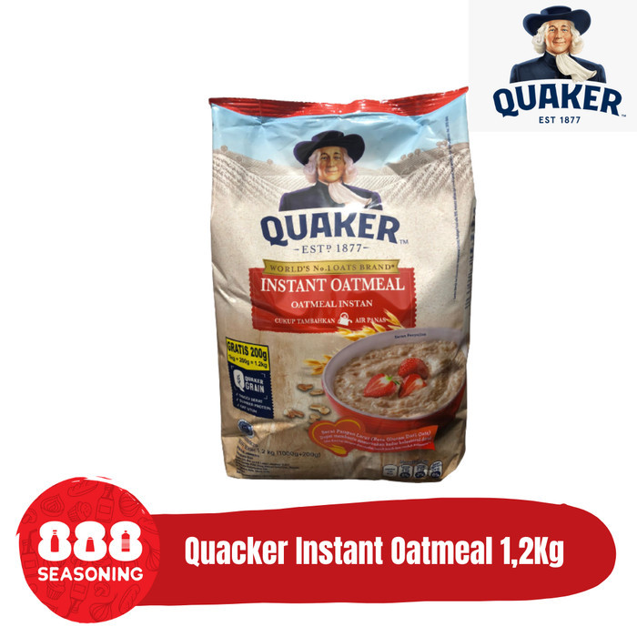 Jual Pring - Quacker Instant Oatmeal 1,2Kg | Shopee Indonesia