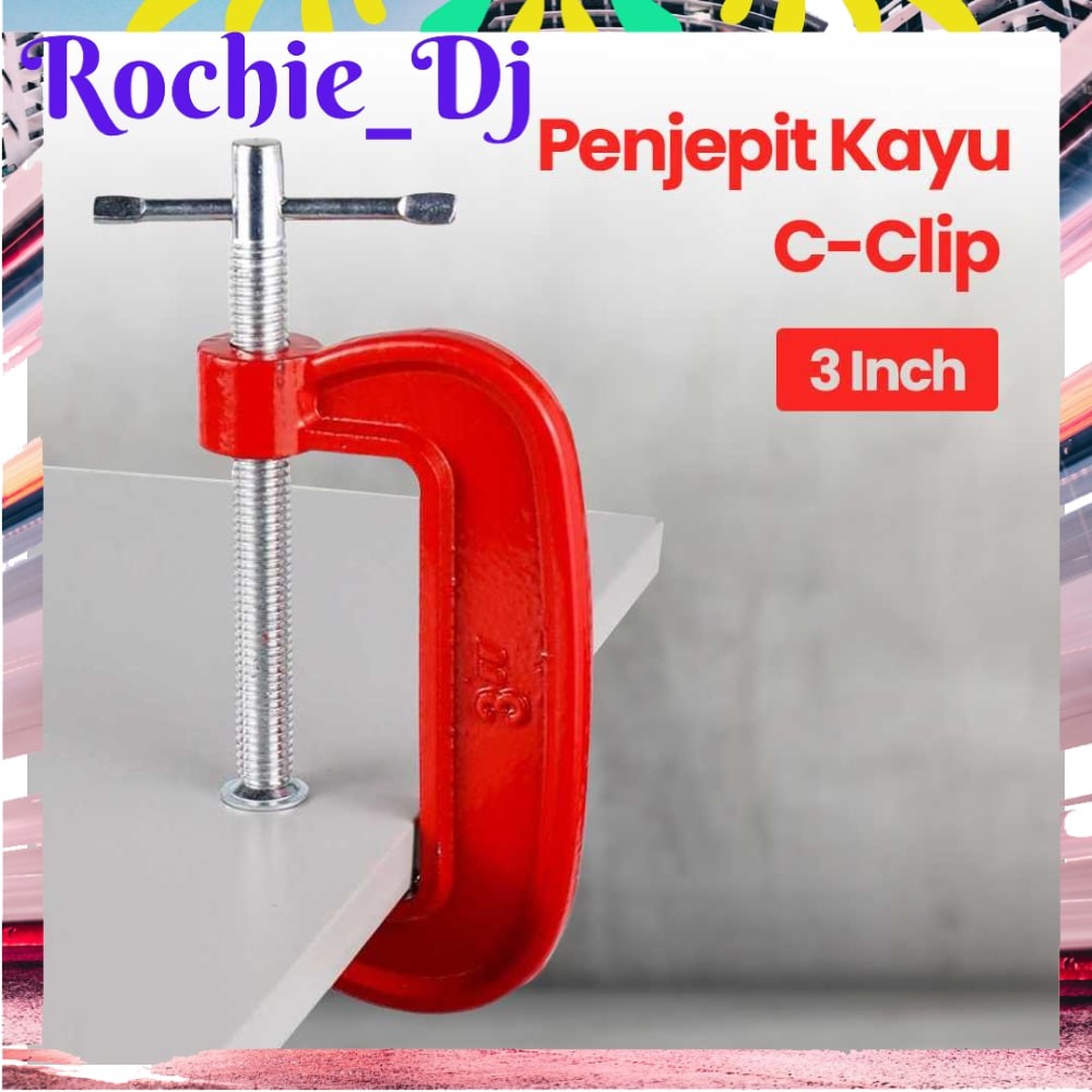 Jual PENJEPIT KAYU C-CLIP CLAMP WOODWORKING CARPENTRY GADGETS - G3 ...