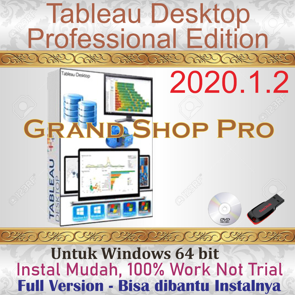 Jual Tableau (Full Vesion, Not Trial) | Shopee Indonesia