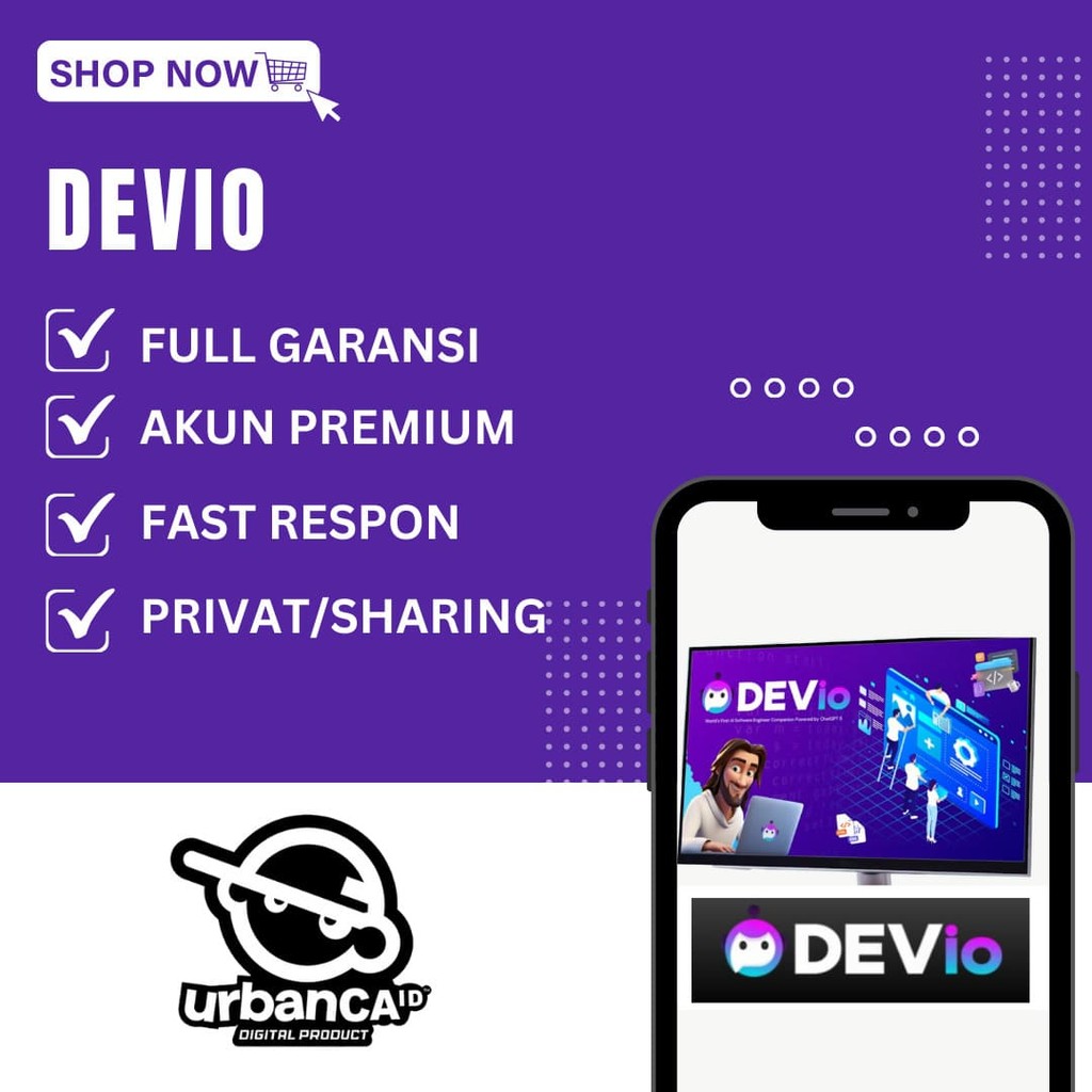 Jual Devio - World's First Ai Software Engineer | Shopee Indonesia