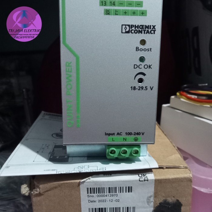 Jual Jual! Power Supply Unit Quint-Ps/1Ac/24Dc/10 2866763 | Shopee ...