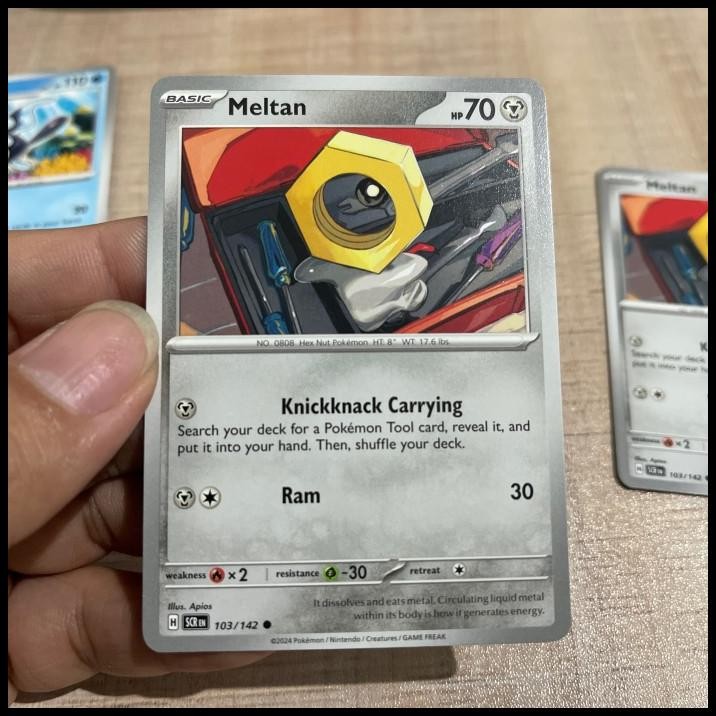 Jual Kartu Pokemon Original Meltan 103/142 | Shopee Indonesia