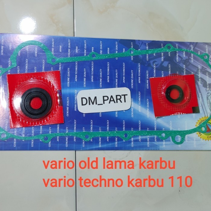Jual Paking Packing Gasket Seal Bak Cvt Vario Old Lama Techno 110 Karbu ...