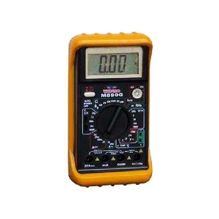 Jual newgan!! MULTITESTER / MULTIMETER DIGITAL M890G WIPRO | Shopee ...