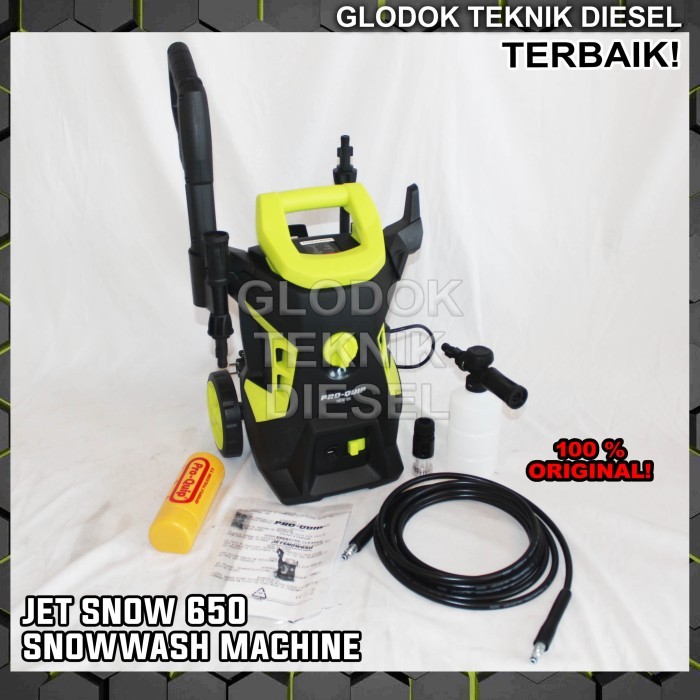 Jual MESIN CUCI MOBIL STEAM PRESSURE WASHER JET SNOW 650 TERBAIK ...