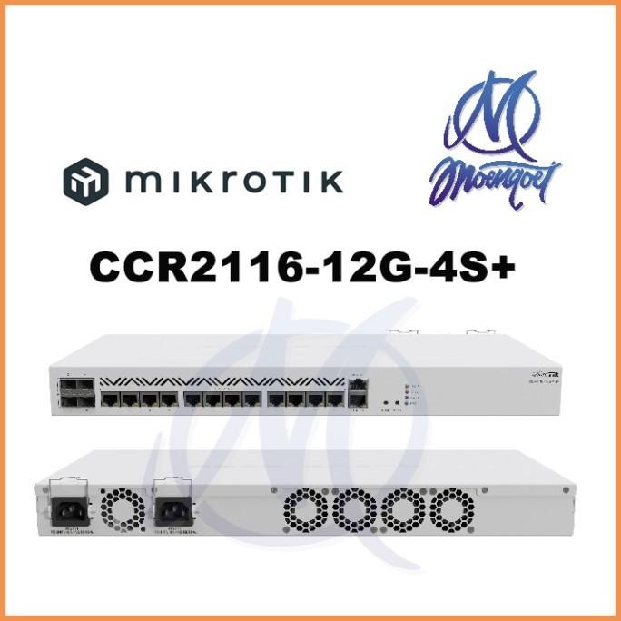 Jual BEBAS ONGKIR - Mikrotik CCR 2116 12G 4S+ CCR2116-12G-4S+ | Shopee ...