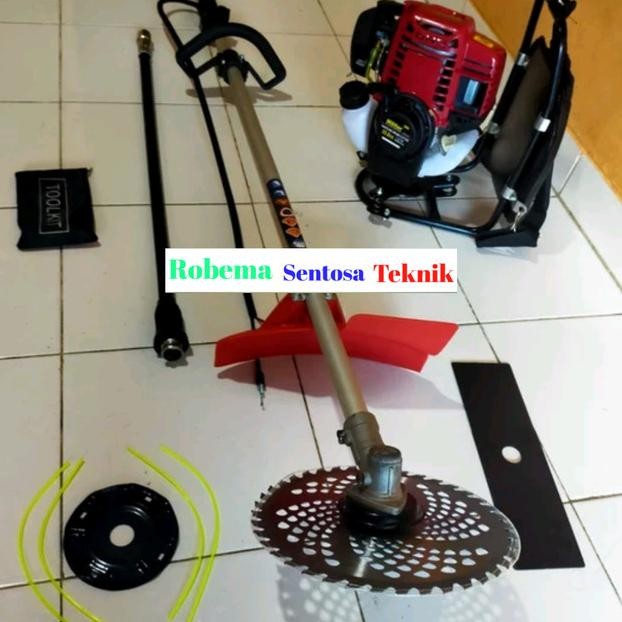 Jual Mesin Potong Rumput "Honda Gx35" Merk Mollar 4 Tak/3 Jenis Mata Pisau | Shopee Indonesia