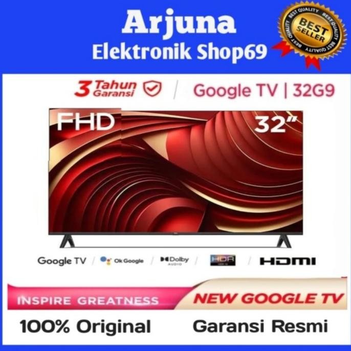 Jual TERBARU - TCL G9 32G9 LED TV 32 Inch Google TV Dolby Audio Digital TV Ok Google | Shopee ...