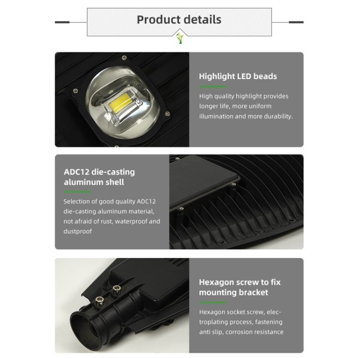 Jual LAMPU JALAN PJU COBRA LED 50W 100W 150W / LAMPU JALAN PJU LED COB | Shopee Indonesia