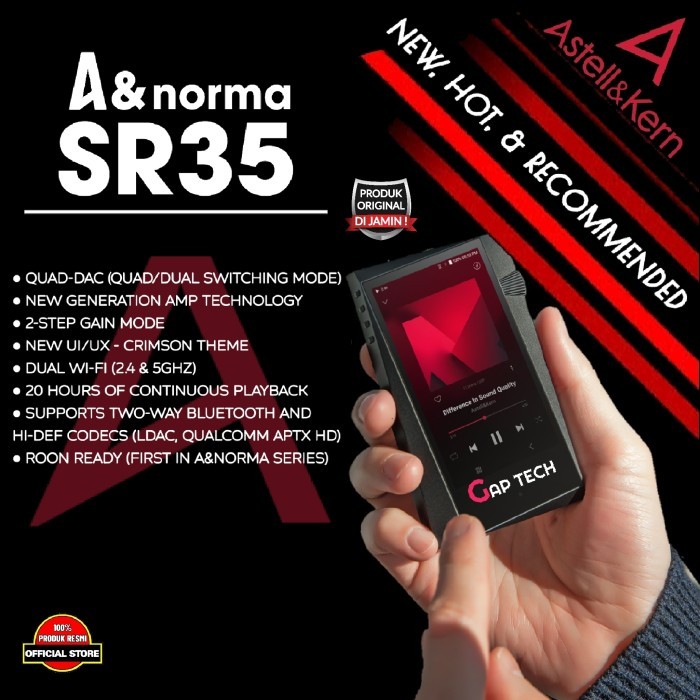 Jual Astell&Kern A&norma AK SR35 / SR 35 Successor SR25 Music Player DAP | Shopee Indonesia