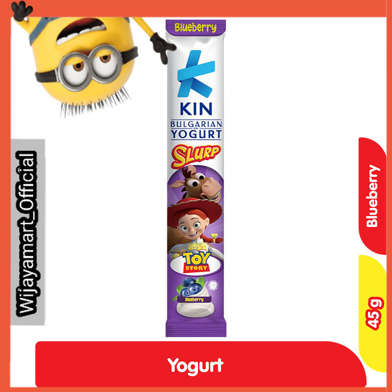 Jual Kin Bulgarian Yogurt Slurp Bluberi 45 g | Shopee Indonesia