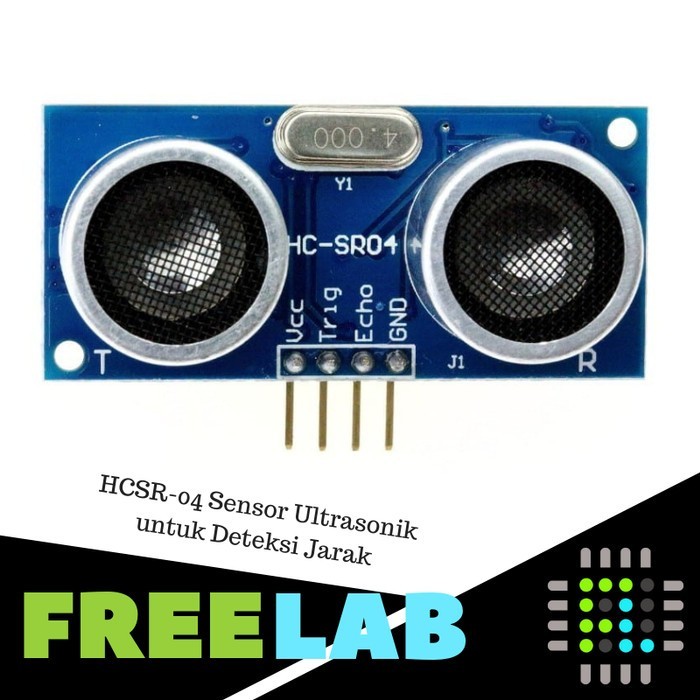 Jual Ultrasonik HCSR04 HCSR-04 Ultrasonic Sensor HC-SR 04 HC SR 04 ...