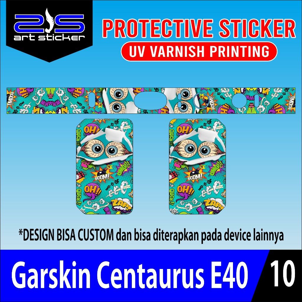 Jual Pesan Stiker Warp Skins E40 Labubu Uv Varnish Printing Universal ...