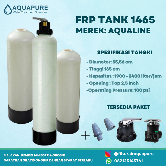 Jual TANGKI FRP 1465 AQUALINE / TABUNG FILTER AIR 1465 / TANGKI FILTER ...