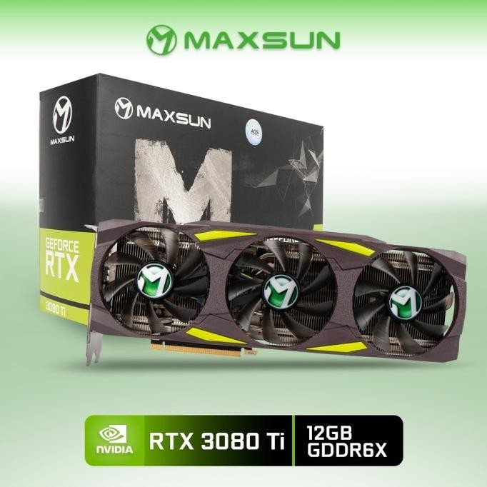 Jual Siap Kirim VGA CARD / VGA NVIDIA MAXSUN RTX 3080 TI TURBO 12GB GDDR6X 384 BIT | Shopee ...
