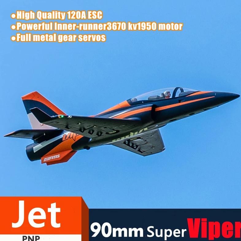 Jual FMS 90MM SUPER VIPER PNP RC AIRPLANE DUCTED FAN EDF JET WITH FLAP ...