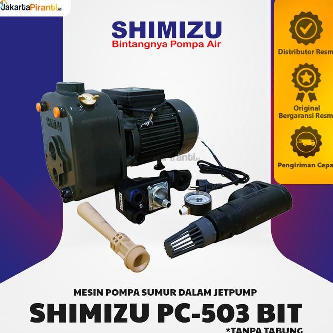 Jual Pompa Sumur Dalam Jetpump 500 Watt Shimizu Pc-503 Bit Tanpa Tangki | Shopee Indonesia