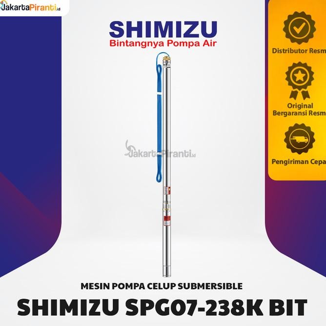 Jual Mesin Pompa Submersible 2 Inch 1/2 Hp Shimizu Spg07-238K Bit ...