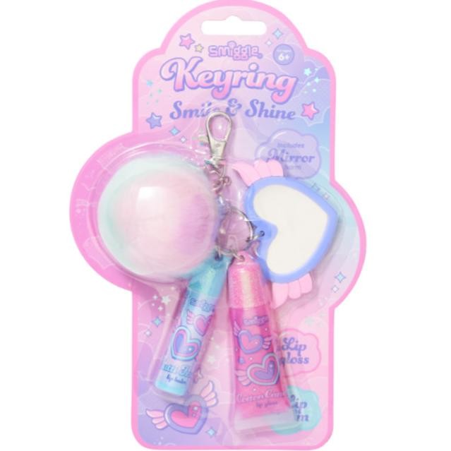 Jual TERBARU - Smiggle Lip Gloss & Lip Balm Key Ring/ Key Chain With ...