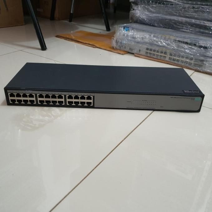 Jual 11.11 Switch hub HP 1420-24G 24-Port Gigabit Unmanaged Switch ...